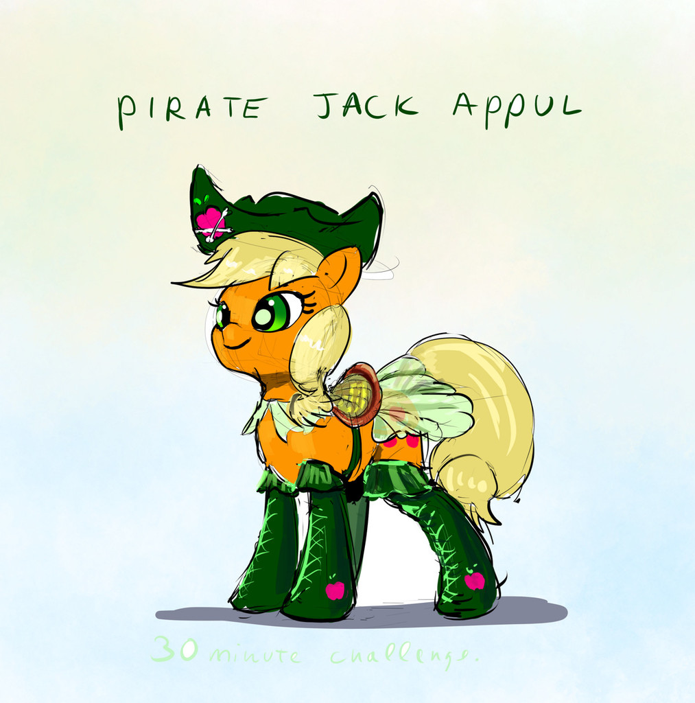 #1643342 - safe, artist:xbi, applejack, earth pony, pony, g4, 30 minute ...