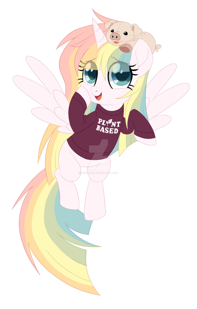#1643519 - safe, artist:centchi, oc, oc only, oc:plant based, alicorn ...