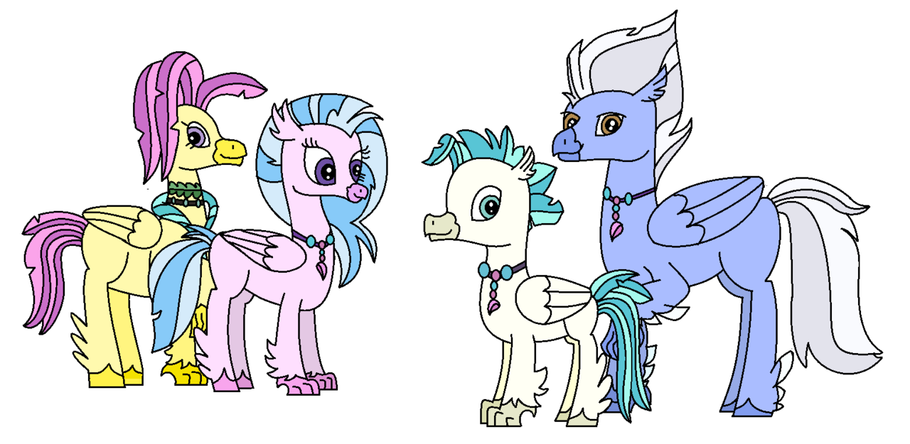 #1644354 - safe, artist:dec browne, ocean flow, silverstream, sky beak ...