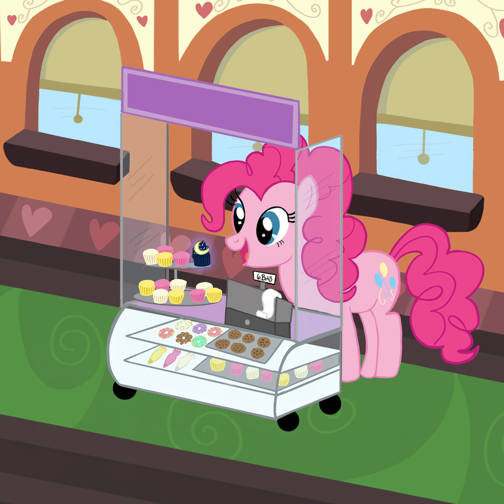 #1852880 - safe, artist:shirleycreates, pinkie pie, earth pony, pony ...