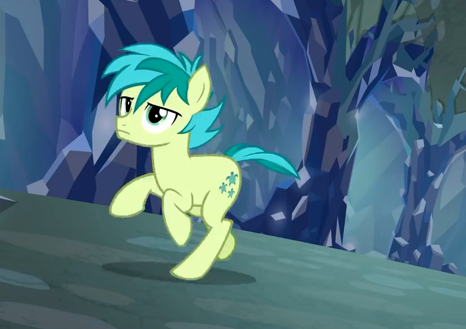 #1854874 - safe, screencap, sandbar, earth pony, pony, g4, what lies ...