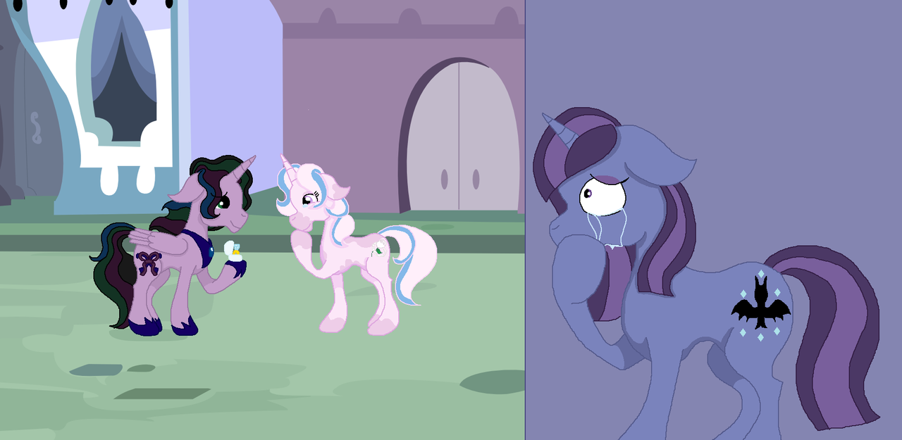 #1855404 - safe, artist:summersketch-mlp, oc, oc only, oc:moonstone, oc ...