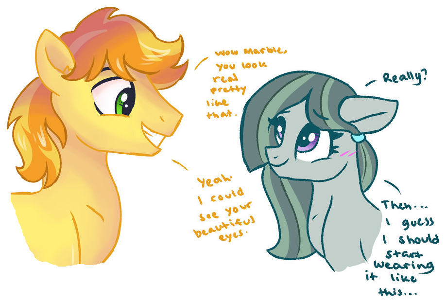 #1856476 - safe, artist:dreamscapevalley edits, edit, braeburn, marble ...