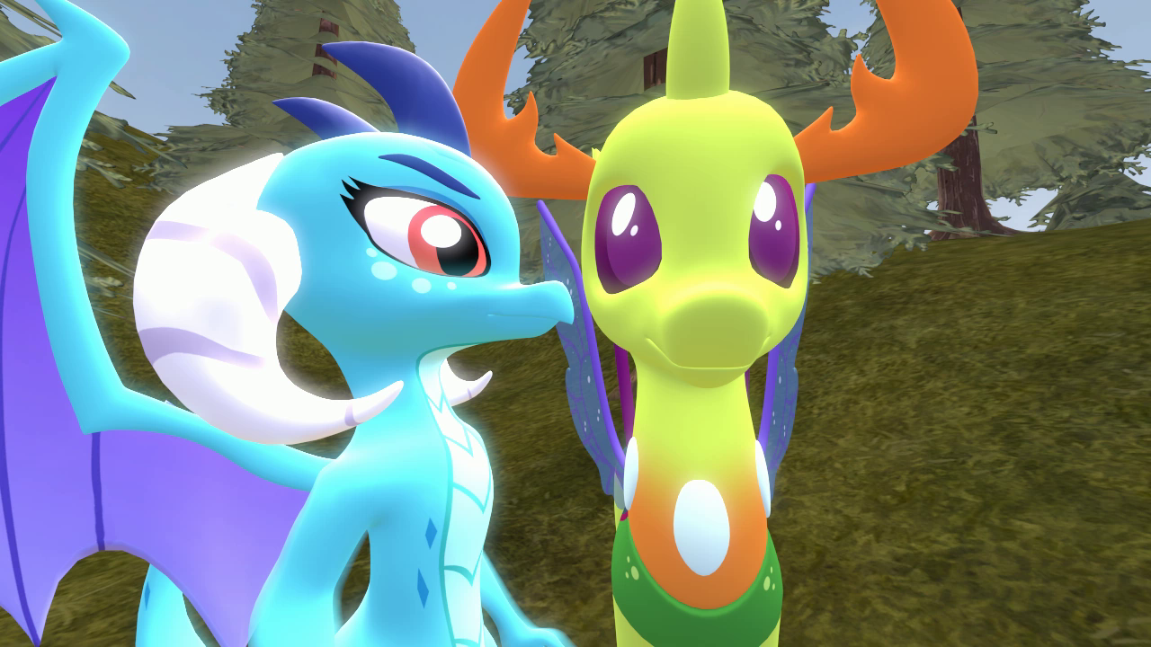 #1846505 - safe, artist:andrescortez7, princess ember, thorax ...