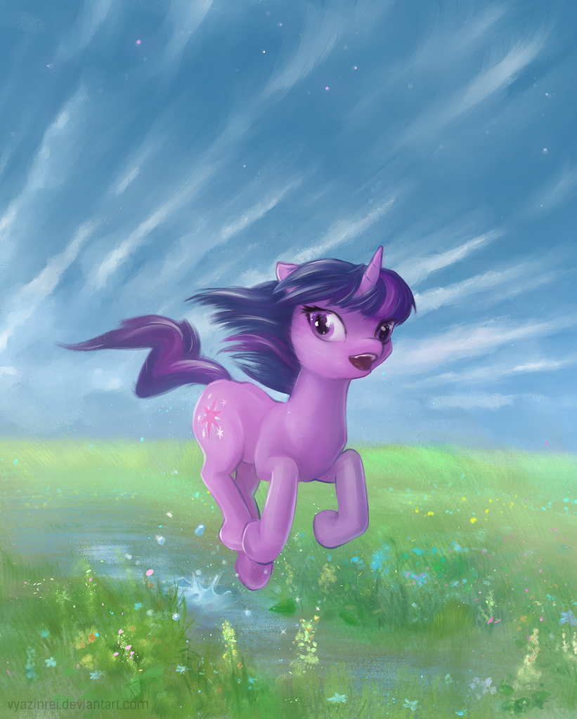 #1861608 - safe, artist:vyazinrei, twilight sparkle, pony, unicorn ...