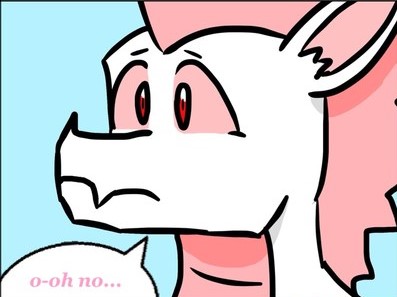 #1865617 - safe, artist:rgfizzle, fizzle, dragon, blue background ...