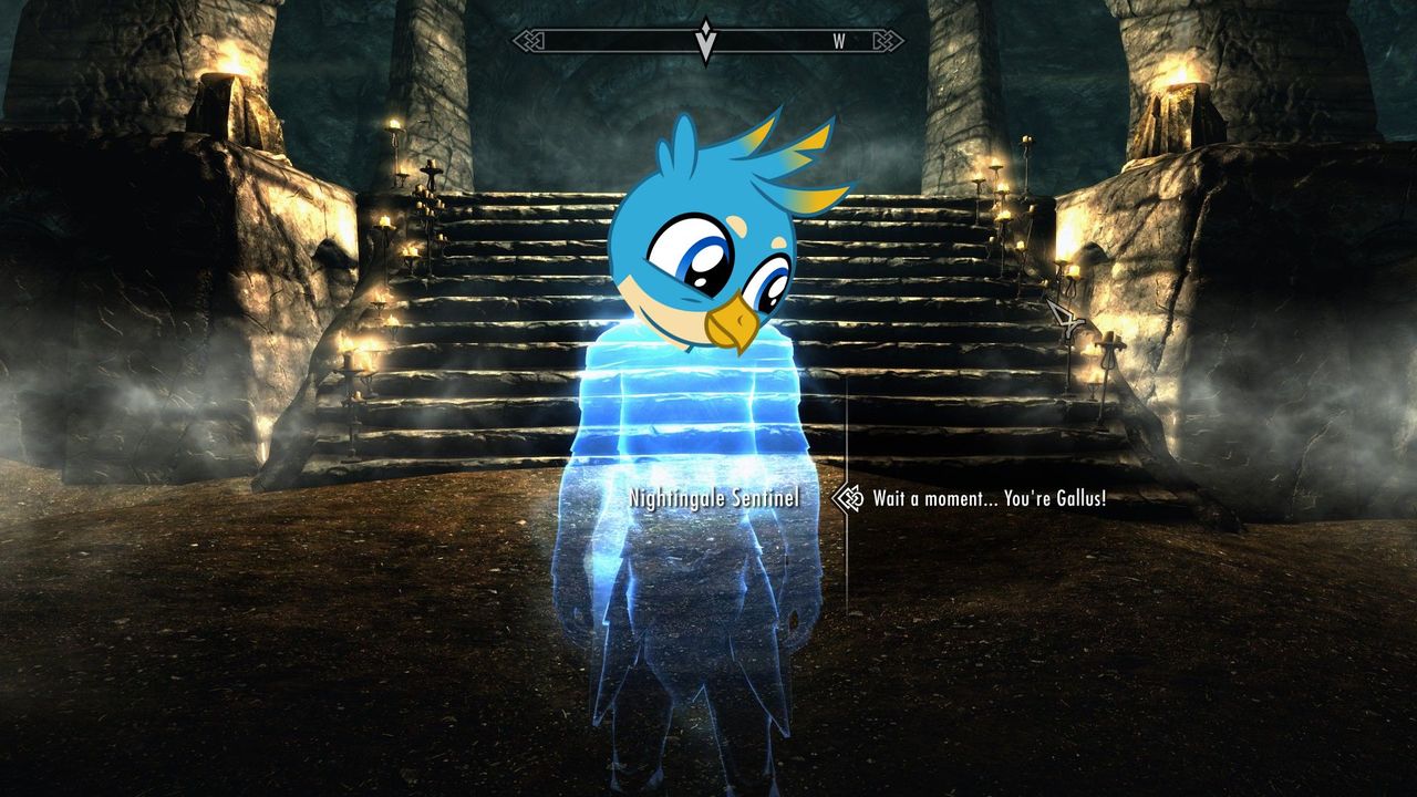 #1869167 - safe, gallus, ghost, griffon, namesake, nightingale (skyrim ...