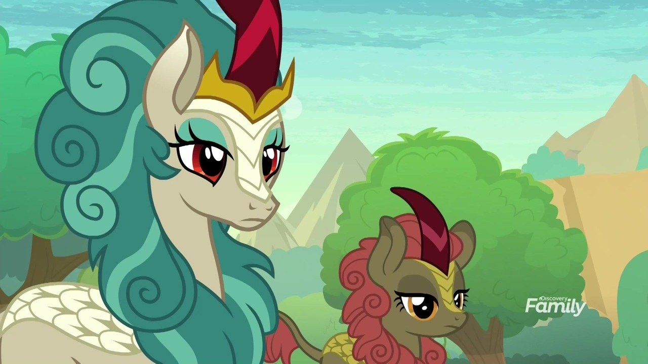#1846902 - safe, screencap, maple brown, rain shine, kirin, sounds of ...