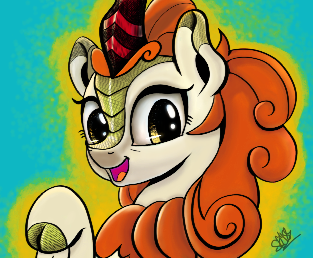 #1870242 - safe, artist:dsana, autumn blaze, kirin, g4, my little pony ...