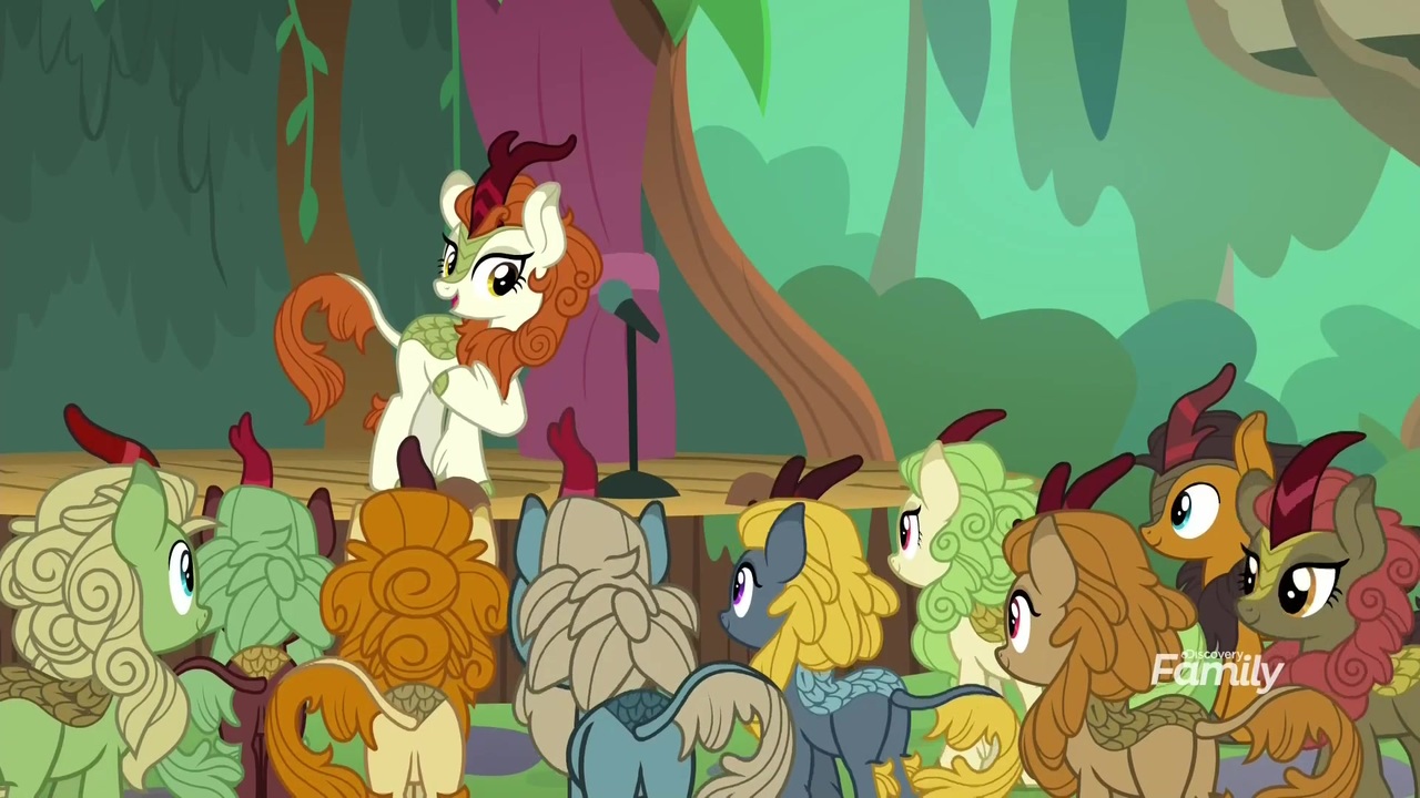 #1849321 - safe, screencap, autumn afternoon, autumn blaze, cinder glow ...