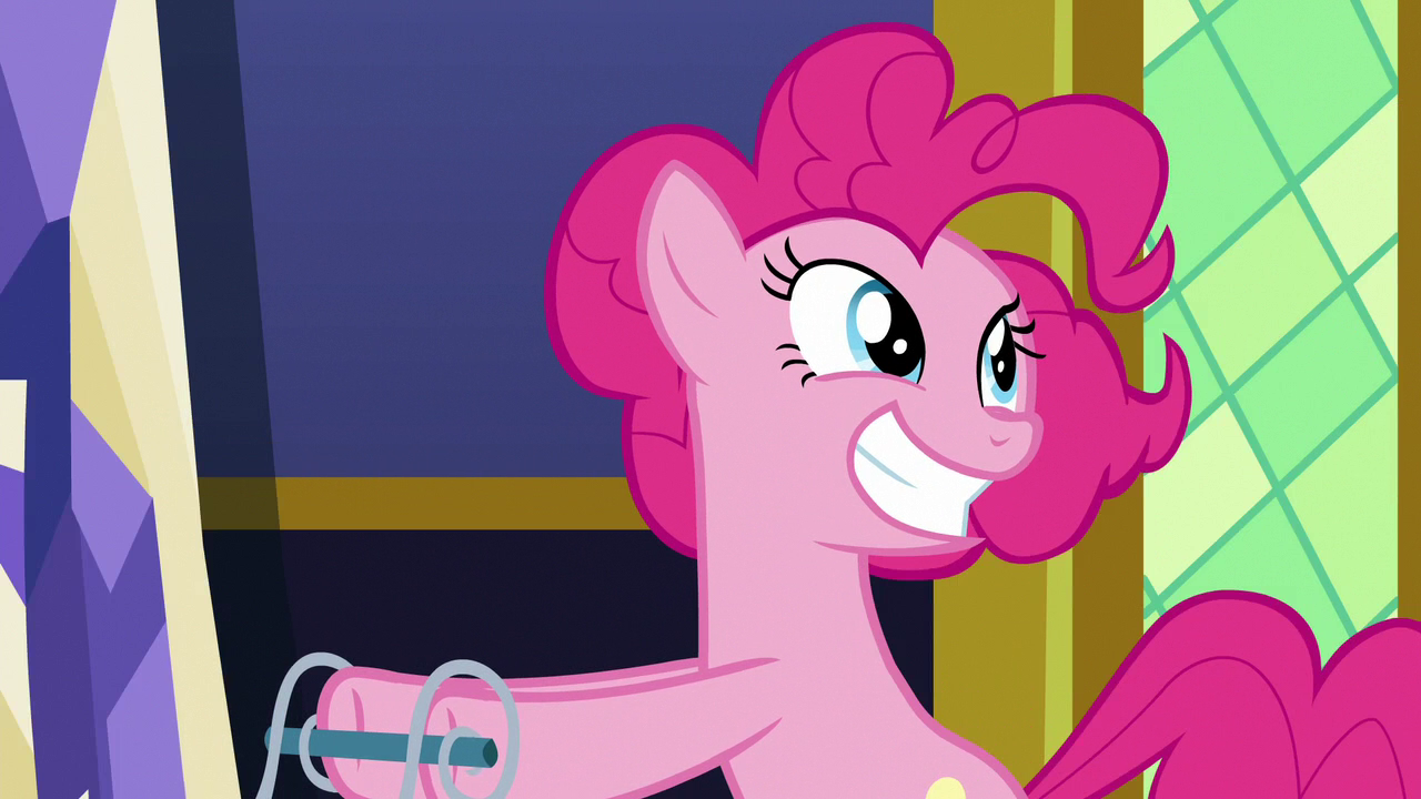 #1852144 - safe, screencap, pinkie pie, earth pony, pony, father knows ...