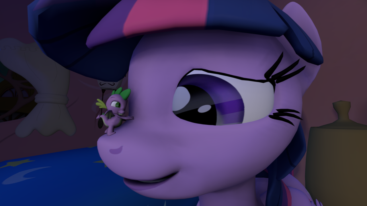 #1872347 - safe, artist:jeroen01, spike, twilight sparkle, alicorn ...