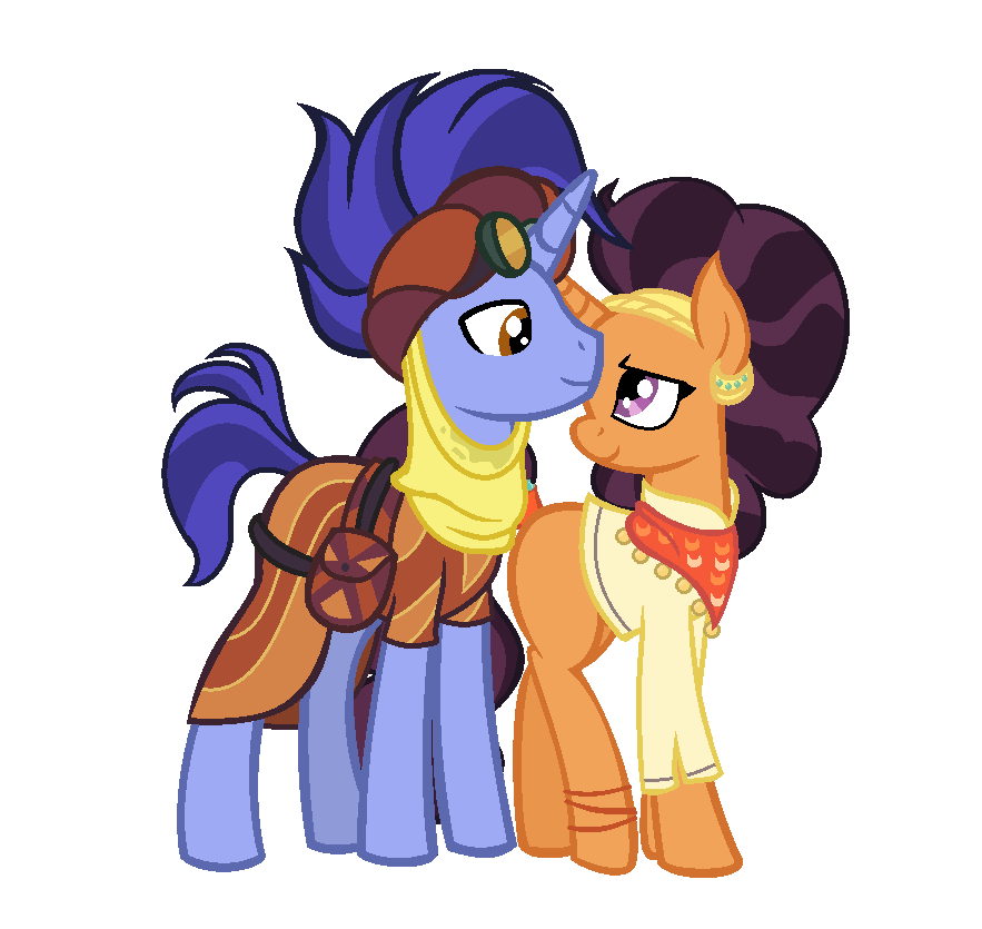 #1873346 - safe, artist:neighsay, hoo'far, saffron masala, pony ...