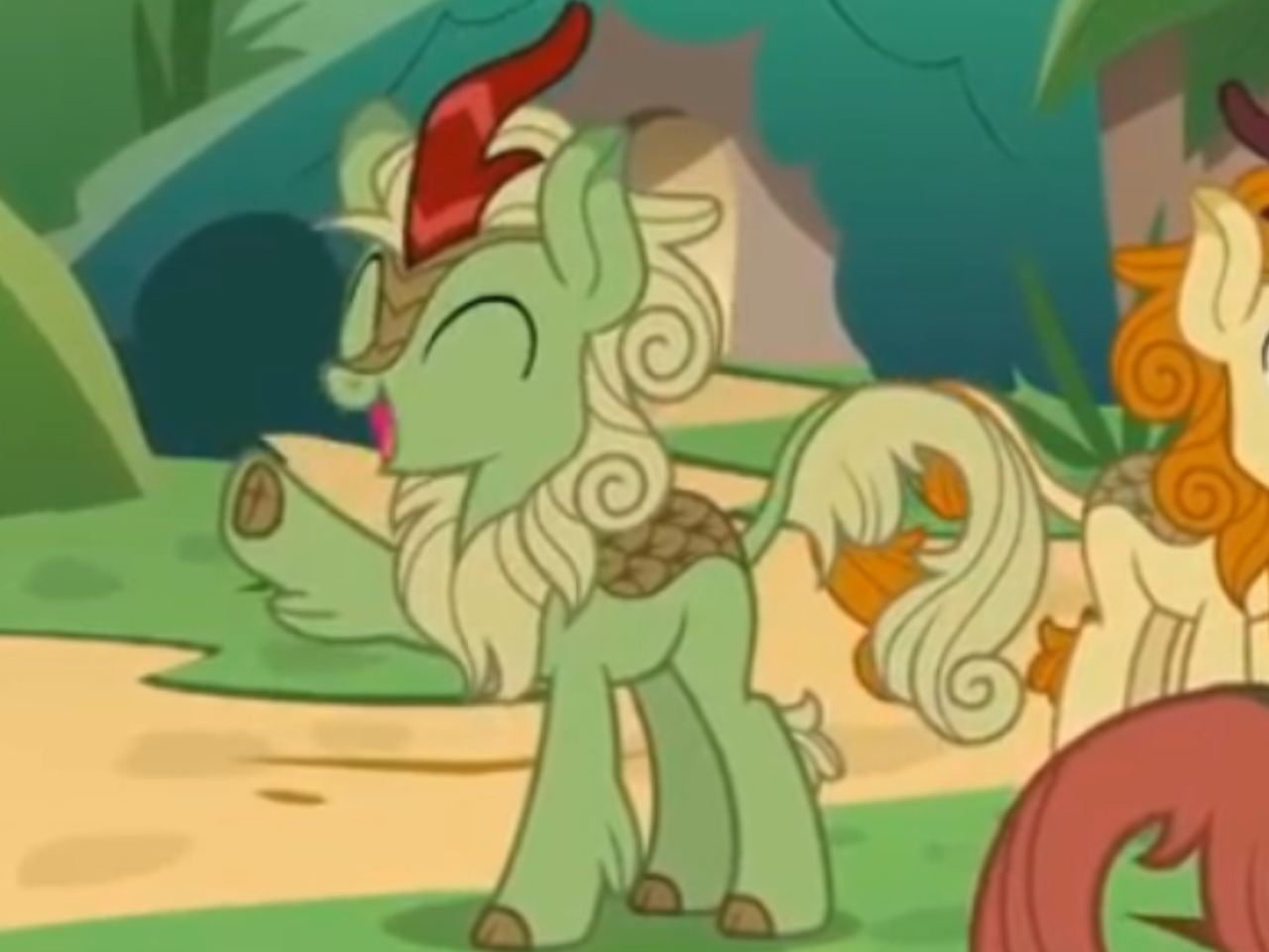 #1887074 - safe, screencap, autumn afternoon, forest fall, maple brown ...