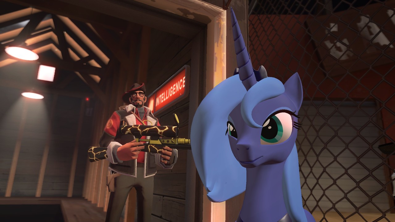 #1887332 - safe, artist:sevenxninja, princess luna, human, pony, g4 ...