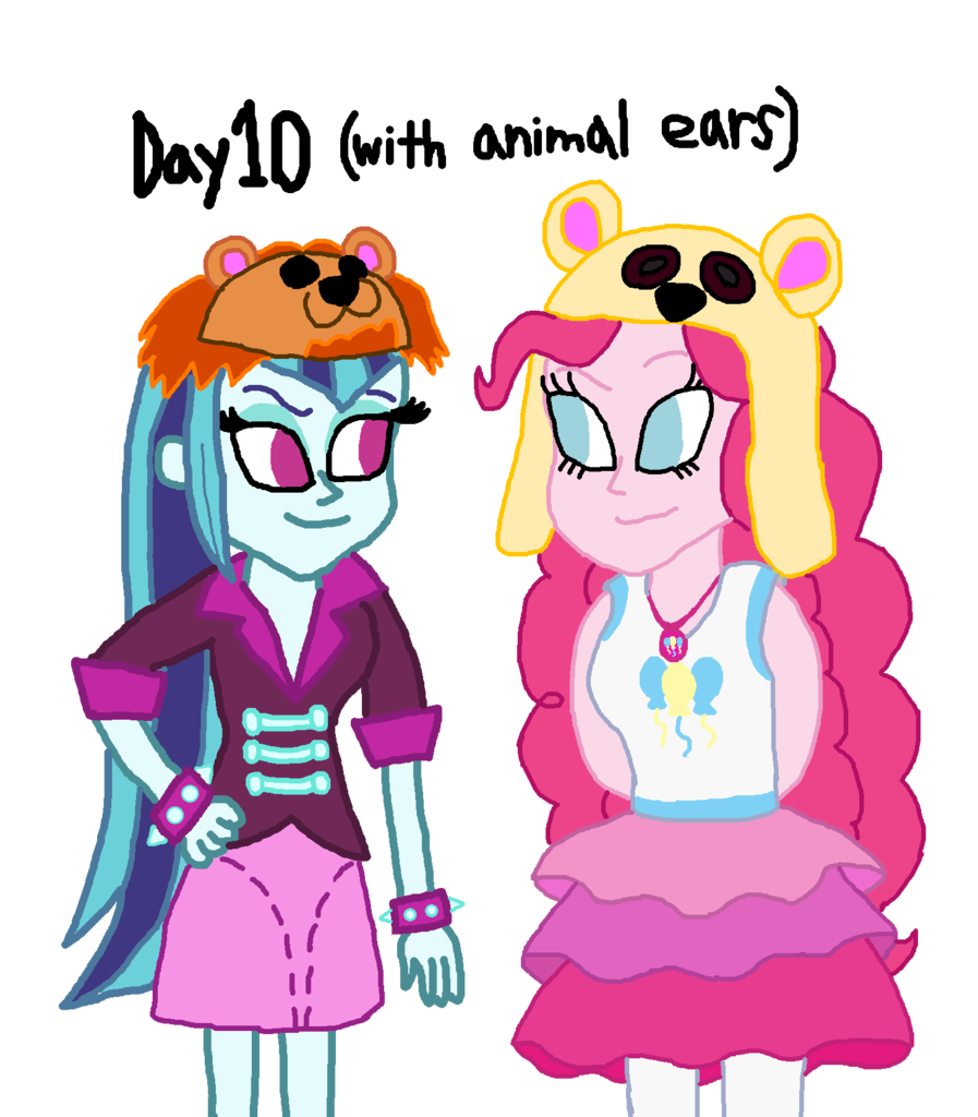 #1887526 - safe, artist:ktd1993, pinkie pie, sonata dusk, equestria ...