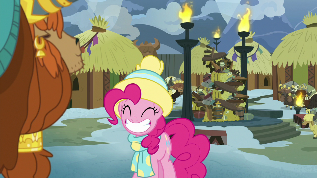#1889178 - safe, screencap, pinkie pie, prince rutherford, yohimbine ...