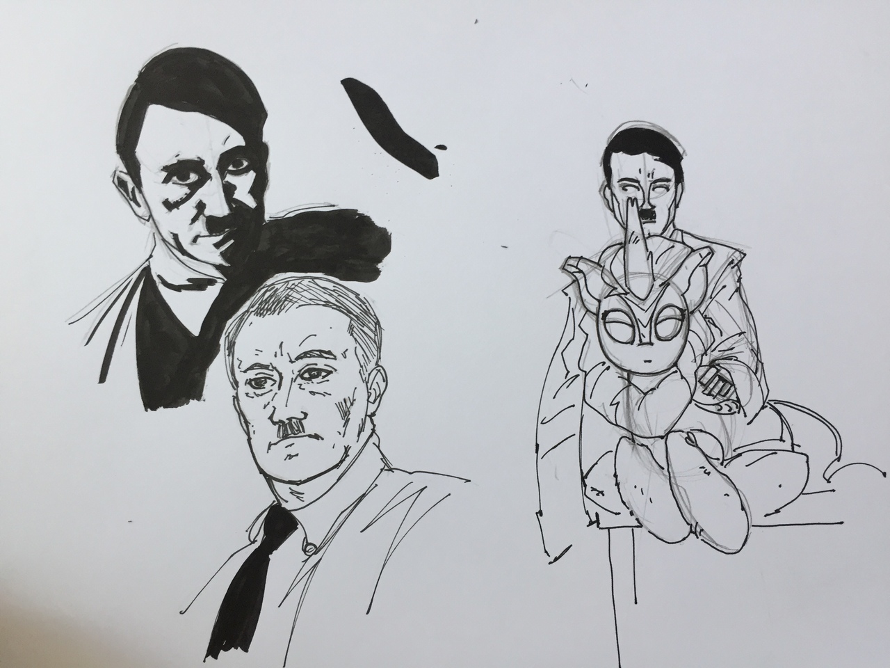 #1889262 - safe, artist:posporo, deer, human, kirin, pony, /mlpol ...