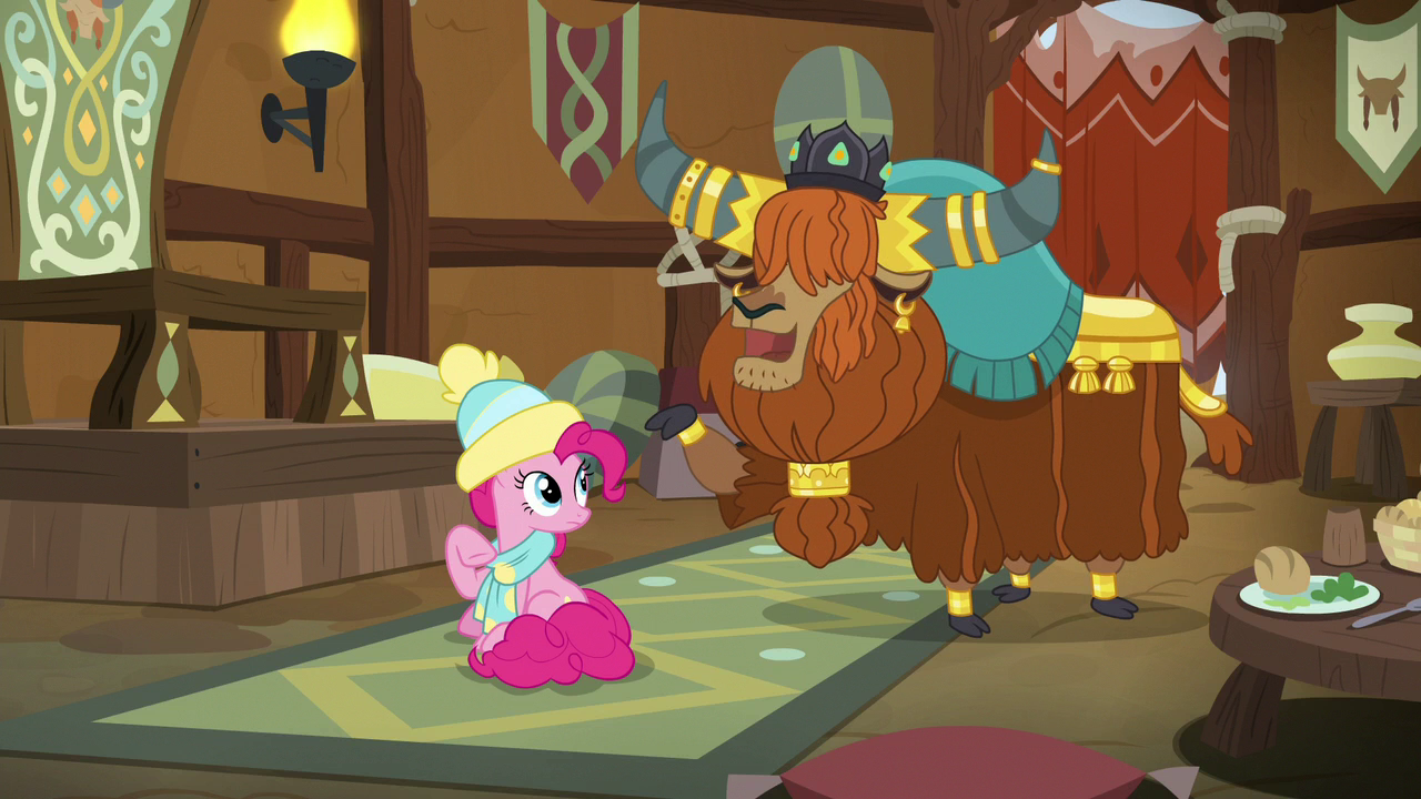 #1889319 - safe, screencap, pinkie pie, prince rutherford, earth pony ...