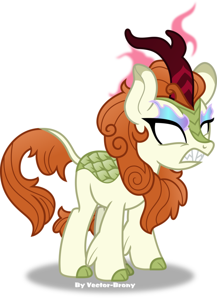 #1890150 - safe, artist:vector-brony, autumn blaze, kirin, g4, my ...