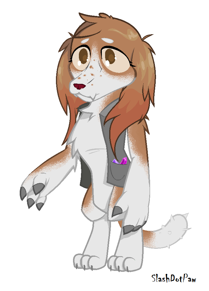 #1891547 - safe, artist:slashdotpaw, oc, oc only, oc:ametri, cocker ...