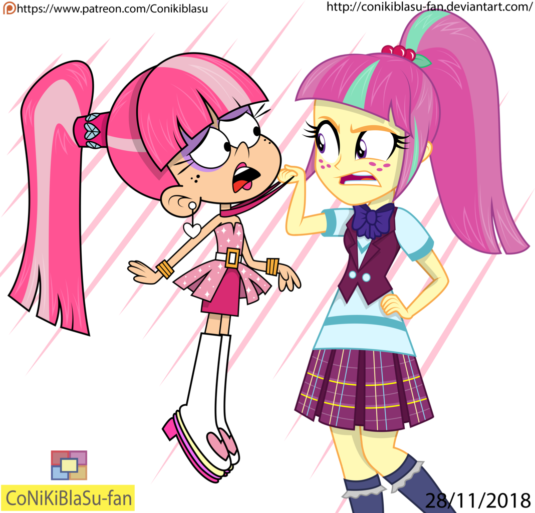 #1892776 - safe, artist:conikiblasu-fan, sour sweet, equestria girls ...