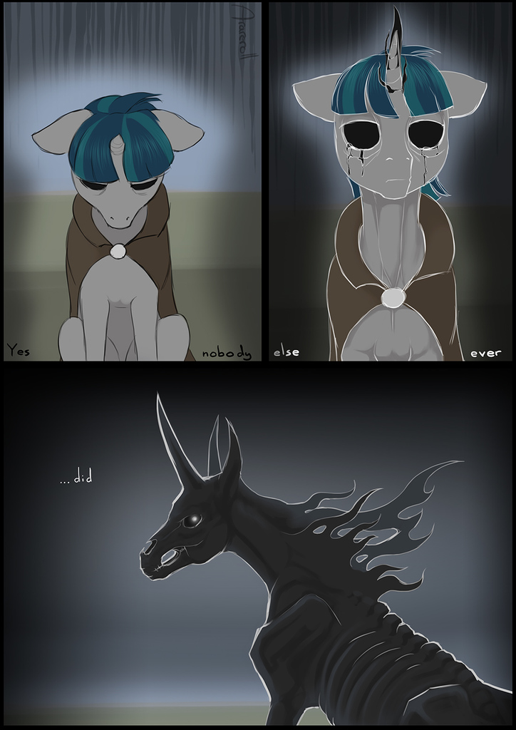 #1894007 - semi-grimdark, artist:arareroll, pony of shadows, stygian ...