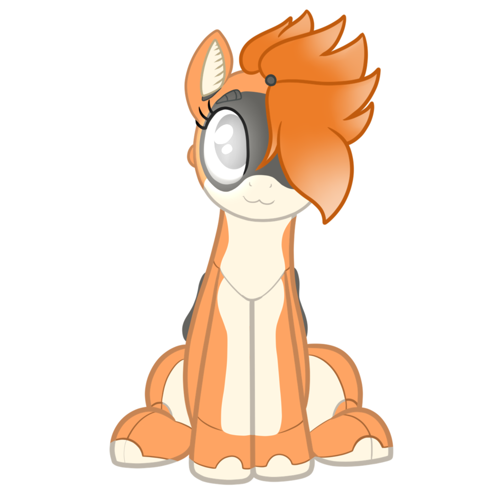 #1894082 - safe, artist:rinikka, oc, oc only, oc:kiva, pony, robot ...