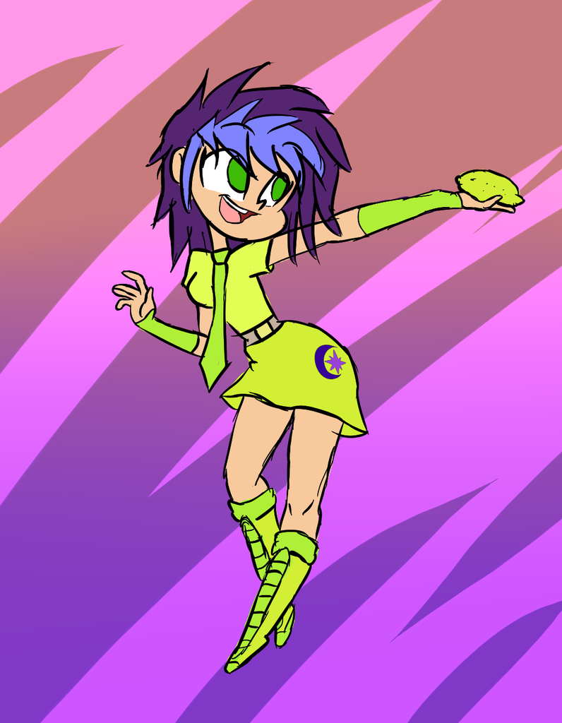 #1894289 - safe, artist:vbronny, oc, oc only, oc:mrslimonka, human ...