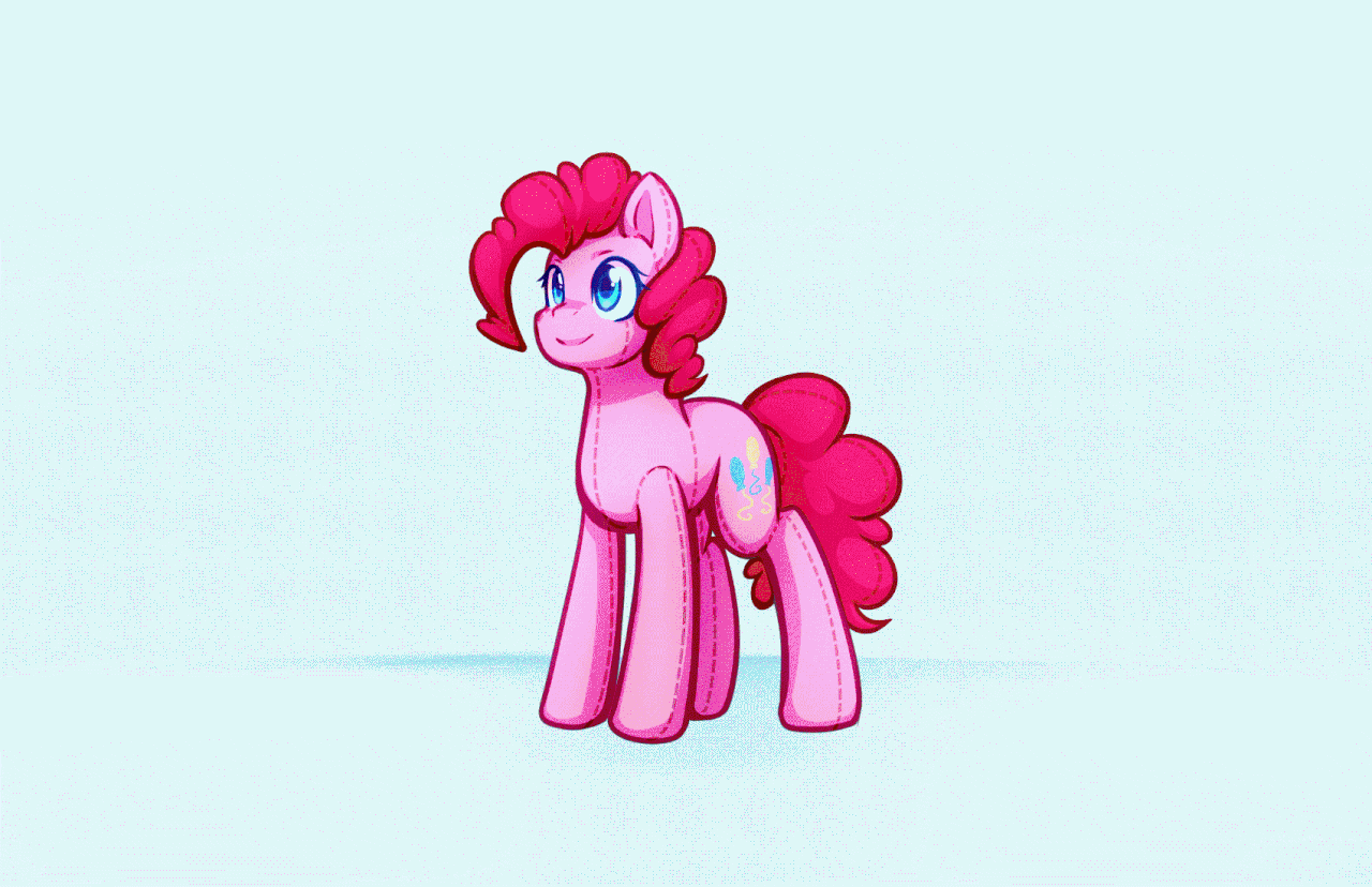 #1875041 - safe, artist:jadekettu, pinkie pie, pony, animated, error ...