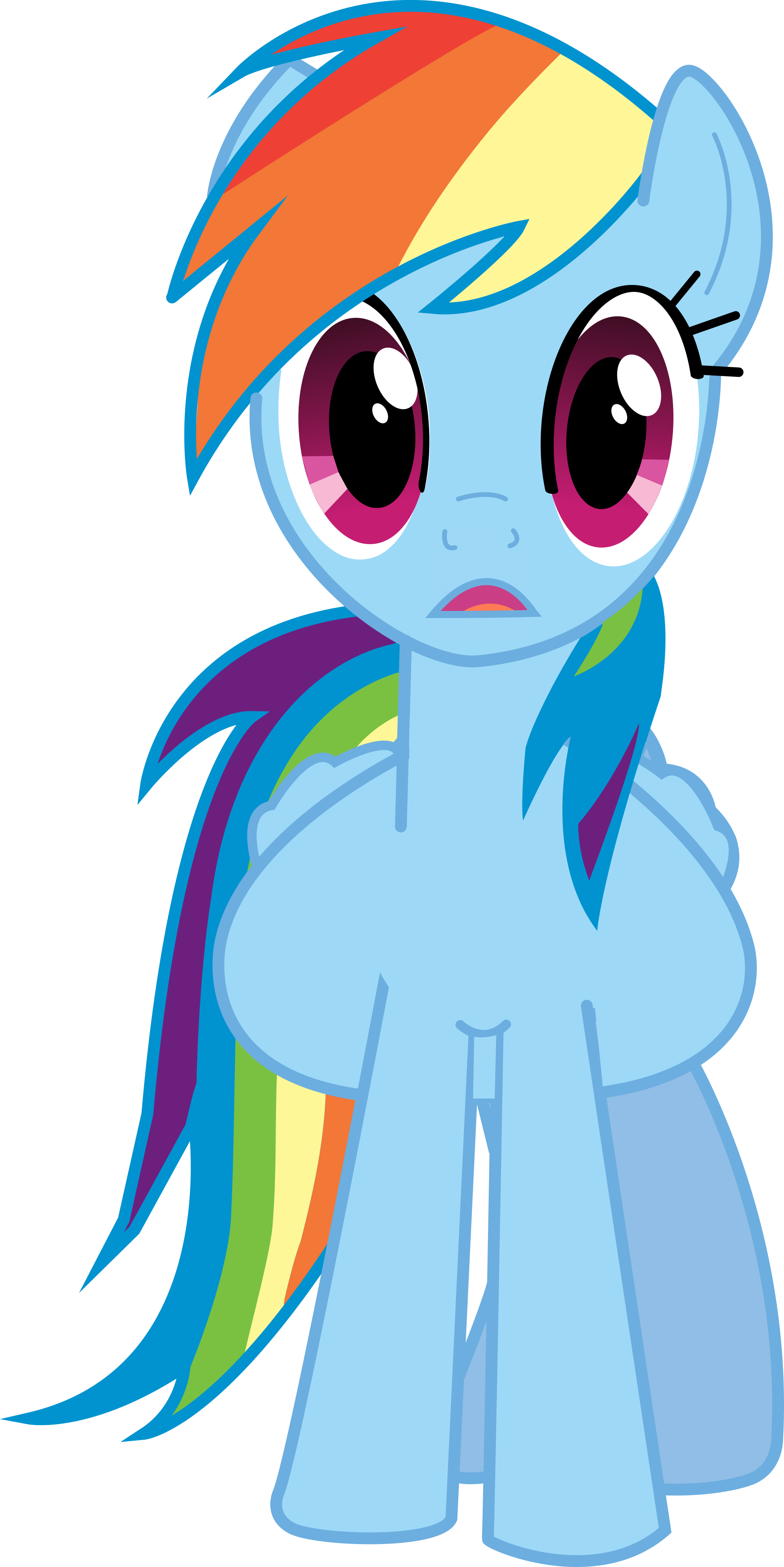 #1912590 - safe, artist:marohn mithra, edit, vector edit, rainbow dash ...