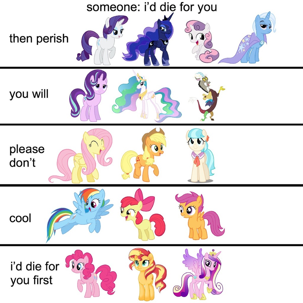 #1896436 - safe, apple bloom, applejack, coco pommel, discord ...