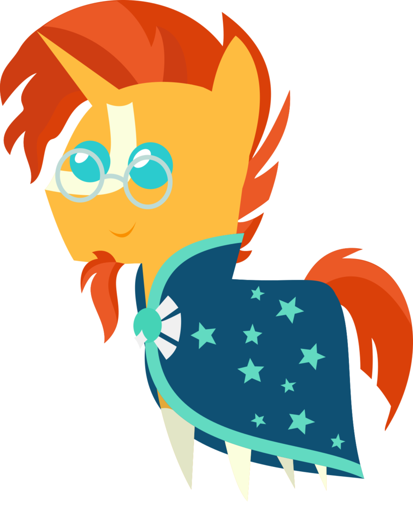 #1919866 - safe, artist:sketchmcreations, sunburst, pony, cloak ...