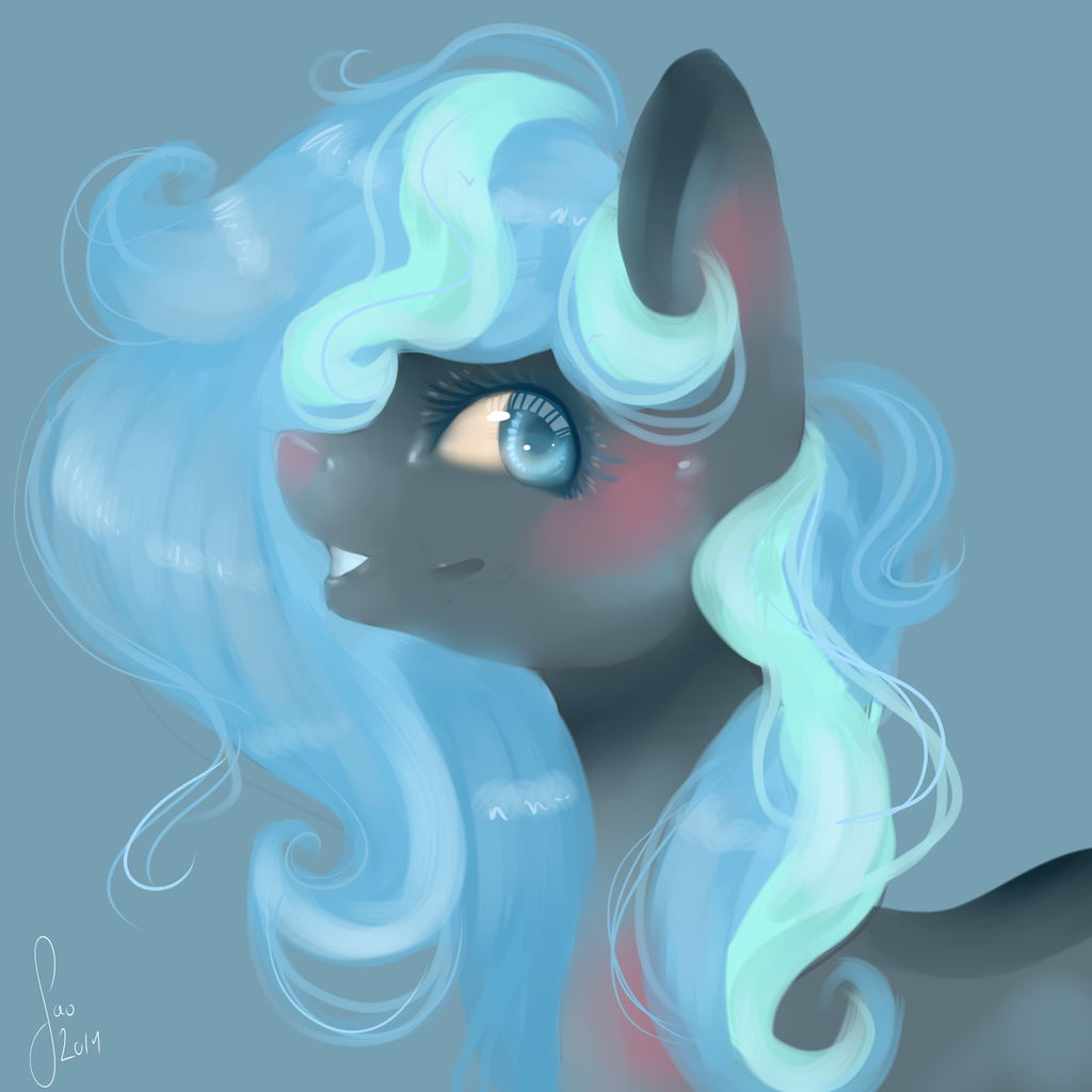 #1896786 - safe, artist:saoiirse, oc, oc only, oc:floral rift, pony ...