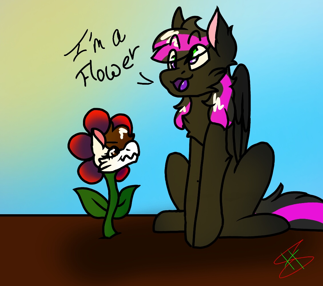 #1899819 - safe, artist:hell scratch, oc, oc:hell, oc:vortex shatter ...