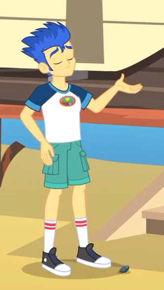 #1900802 - safe, screencap, flash sentry, equestria girls, legend of everfree, arms, camp ...