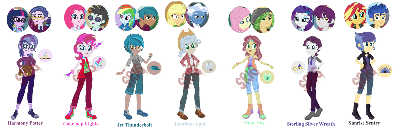 #1902539 - safe, artist:superrosey16, applejack, carlos thunderbolt ...