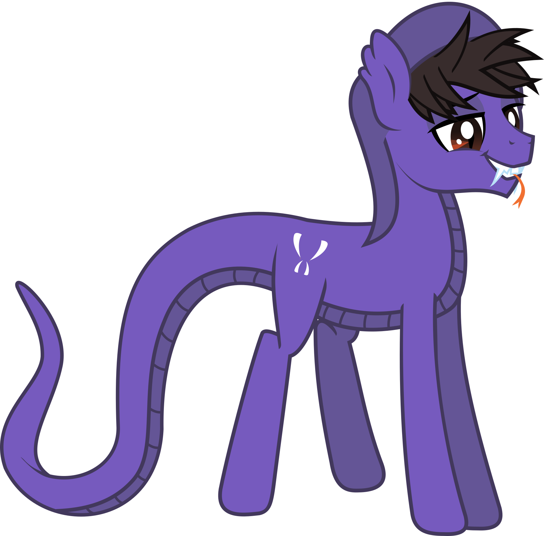 #1656306 - safe, artist:lightningbolt, derpibooru exclusive, cobra ...