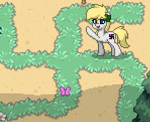 #1656373 - safe, oc, oc:aryanne, butterfly, pony, pony town, 4chan ...