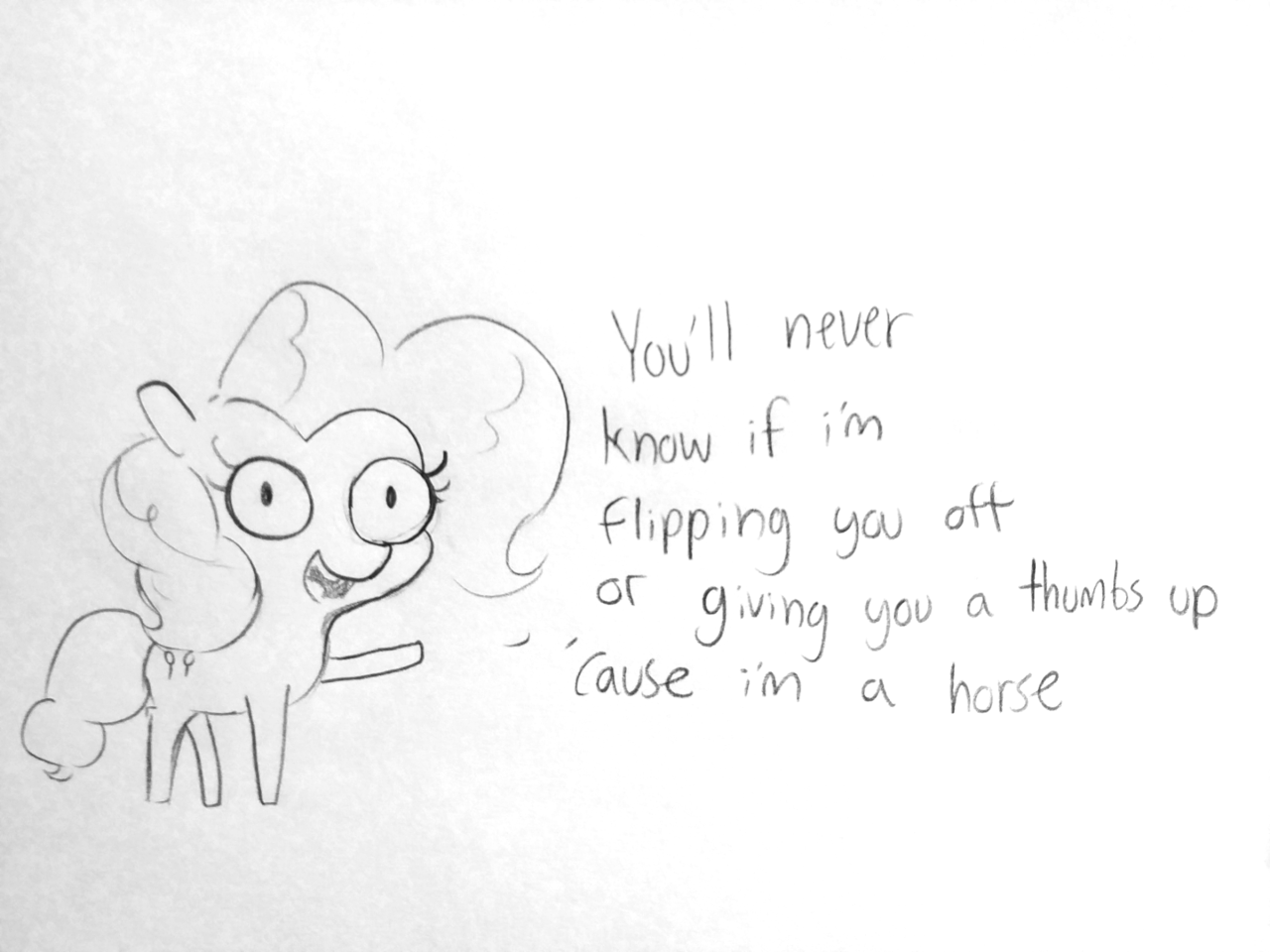 #1657839 - safe, artist:tjpones, pinkie pie, earth pony, pony, dialogue ...