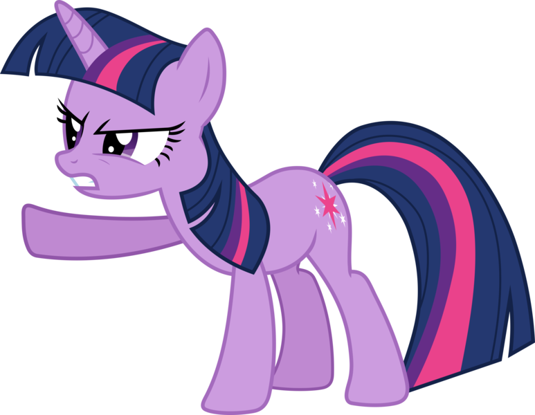 Angry Twilight Sparkle Vector