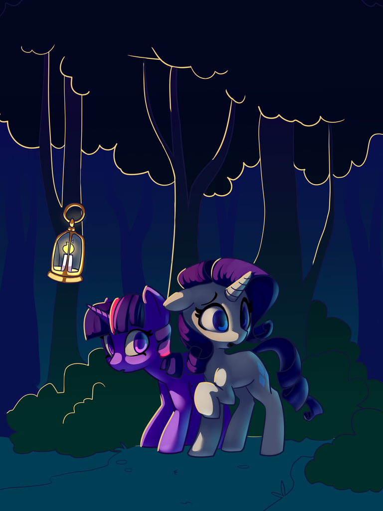 #1660295 - safe, artist:lilfunkman, rarity, twilight sparkle, alicorn ...