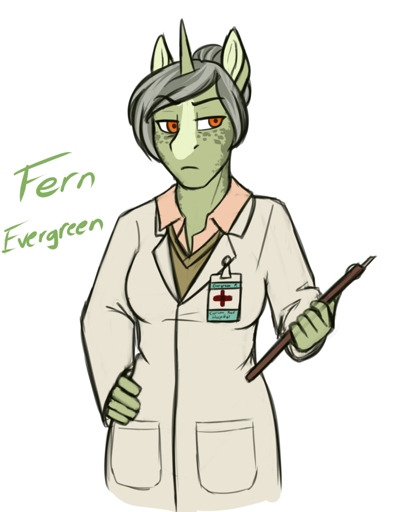 #1662187 - safe, artist:blackblood-queen, oc, oc only, oc:fern ...