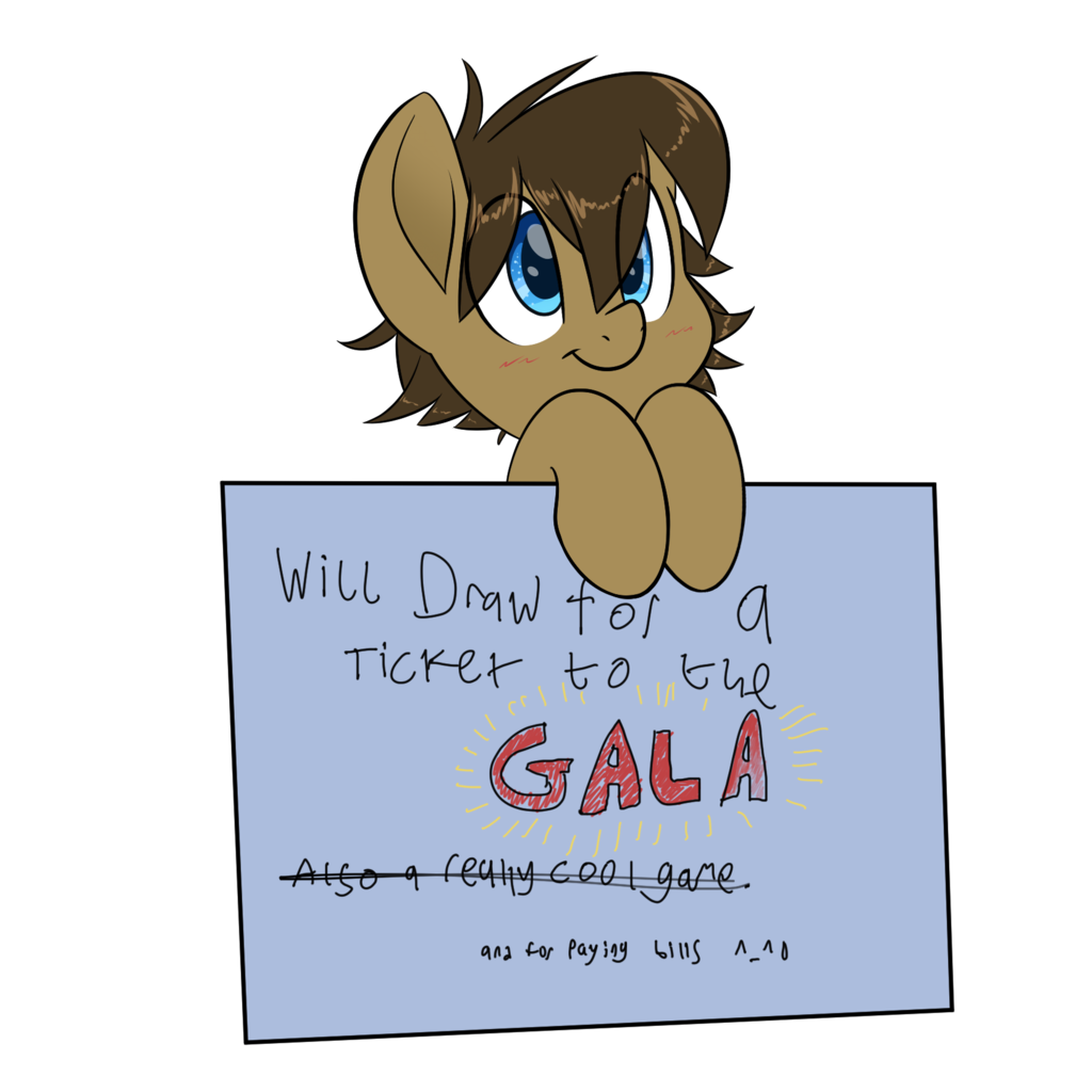 #1668492 - safe, artist:fluffyxai, oc, oc only, oc:spirit wind, earth pony, pony, cute, sign ...