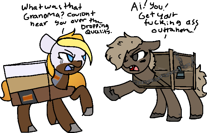 #1648714 - safe, artist:nootaz, oc, oc only, oc:crately, oc:looty ...