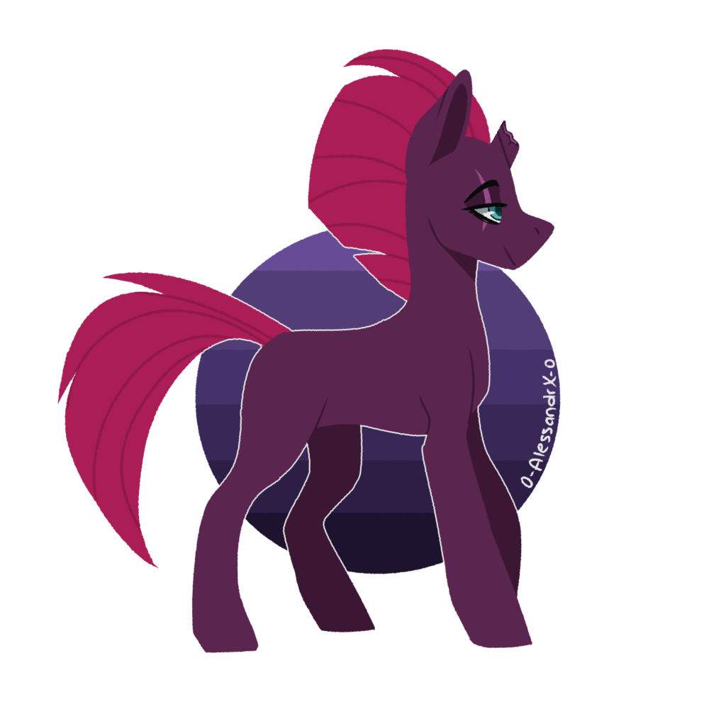 #1649663 - safe, artist:0-alessandrx-0, tempest shadow, pony, unicorn ...