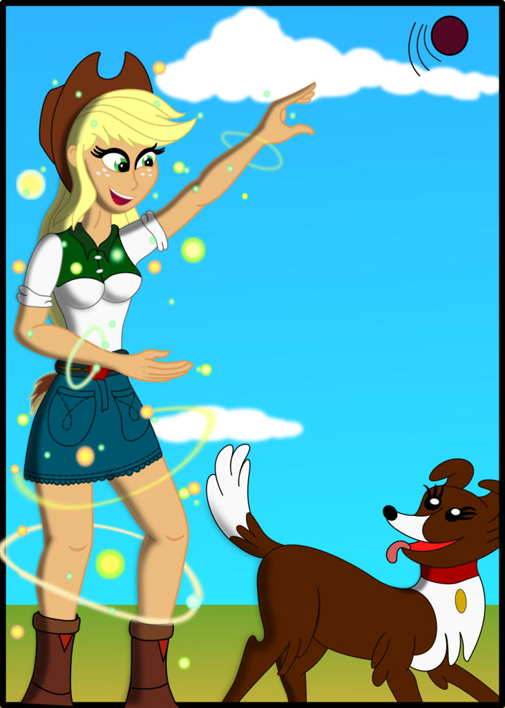 #1649741 - safe, artist:physicrodrigo, part of a set, applejack, winona ...