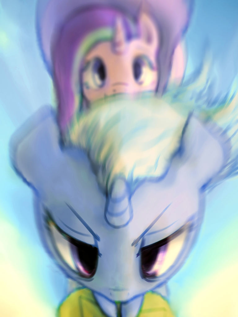 #1650030 - safe, artist:plotcore, starlight glimmer, trixie, pony, g4 ...