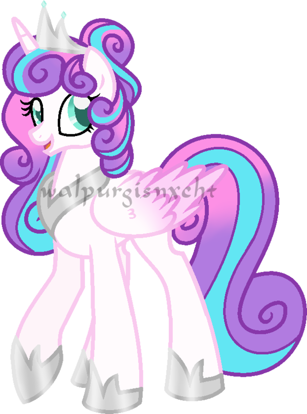 #1675911 - safe, artist:t-aroutachiikun, princess flurry heart, pony ...