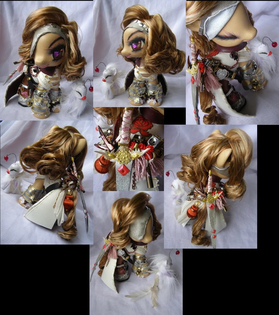 #1678796 - safe, artist:lightningsilver-mana, moogle, pony, crossover ...